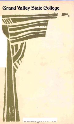 "GVSC Undergraduate and Graduate Catalog, 1971-1972" by Grand Valley ...